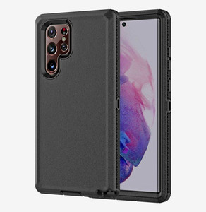 HEAVY DUTY Back Cover for Samsung Galaxy S23 ULTRA Case WITHOUT Built ...