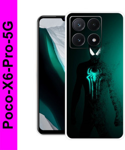 MD CASES ZONE Back Cover for Poco X6 Pro 5G/MZB0G3VIN Spiderman, spider ...