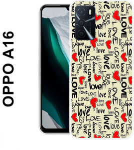 MOBECARE Back Cover for OPPO A16 LOVE, PATTERN, UNIQUE, TRENDING, VALOR ...