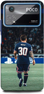 INTELLIZE Back Cover for POCO X4 Pro 5G MESSI, LIONE MESSI, FOTBALL ...