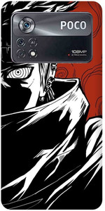 play fast Back Cover for POCO X4 Pro 5G, NARUTO, SHIPUDDEN, SUSUSKE ...