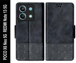 Telecase Flip Cover for POCO X6 Neo 5G / REDMI Note 13 5G Back Cover ...