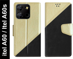 SBMS Flip Cover for itel A60 / Itel A60s Back Cover Case with Magnatic ...