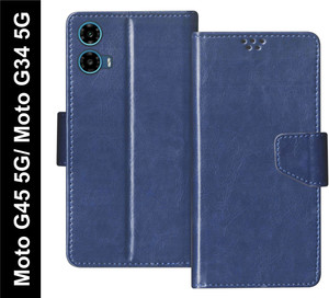SBMS Flip Cover for Motorola Moto G45 5G / Moto G34 5G Back Cover Case ...