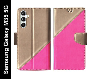 korumacase Flip Cover for Samsung Galaxy M35 5G Back Cover Case ...