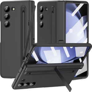 TYSSCHO Back Cover for Samsung Galaxy Z Fold 5 Case with Magnetic Hinge ...