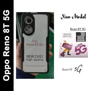 Valimai Back Cover for Oppo Reno 8T 5G, (Crystal Clear Shock Proof ...