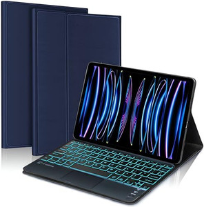 Proelite BacklitTouchPadKeyboardAir4/Pro11DBlue Bluetooth Standard ...