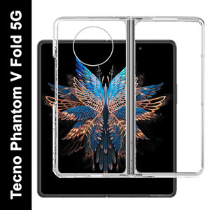 COVERLINE Back Cover for Tecno Phantom V Fold 5G Premium Tough Rugged ...