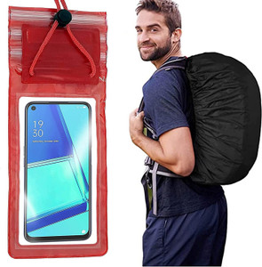 SPIRITUAL HOUSE Waterproof Rain Cover for Backpack + Mobile Pouch ...