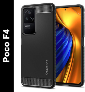 Spigen Rugged Armor Back Cover for Poco F4 - Spigen : Flipkart.com
