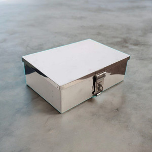 JAYCO Stainless Steel Storage Box Cash Peti Pooja Peti Organizer Safe ...