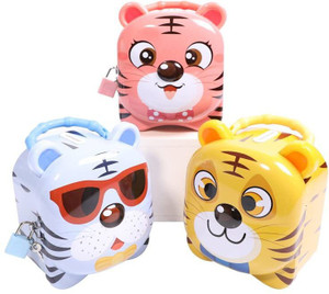 wingscreation Pack of 1 Tiger Money Bank Cash Box Price in India - Buy ...
