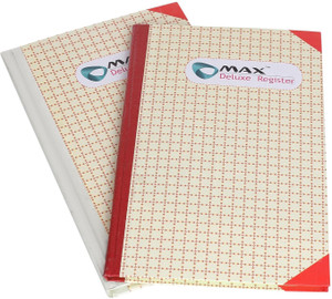 Kaanuka MAX Deluxe Register 2Q for Accounting, Inventory/Ledger (70 GSM ...