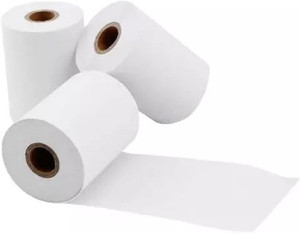CLAPPERZZ Thermal Pos Roll 58mm x 25 mtr | 2 Inch Paper Rolls-X10 ...