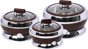JAYPEE Amaze Set Pack of 3 Thermoware Casserole Set Price in India ...