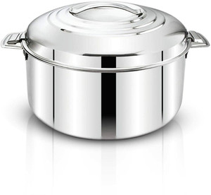 Praylady Regular Stainless Steel Casserole Hot Pot 2500 ML Serve ...
