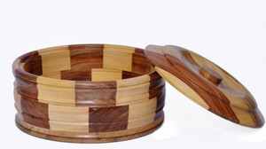 Habit Hom Wooden Hot Pot | | Round Hot Pot Wooden Classic | Wooden ...