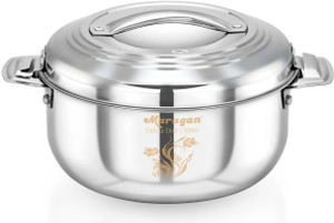 MURUGAN Stainless steel Hot pack 5000 ml Serve Casserole Price in India ...