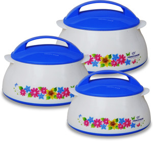 PRINCEWARE Galaxy Casserole Pack of 3 Thermoware Casserole Set Price in ...