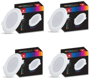 HAVELLS Luna 6W Downlight 6500K High Voltage Protection Upto 4KV Pack ...