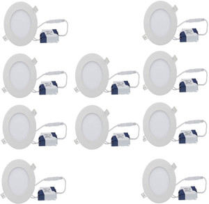 GALAXY 6 watt LED Round Slim Panel White Light False Ceiling POP ...