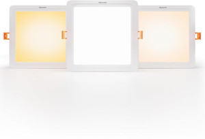 MURPHY LED 10W VEGA 3IN 1 Color changing Square Panel (CW/NW/WW, pack ...