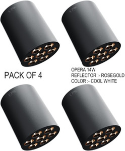 Nortek Opera 14W Cylindrical Surface Mounted RoseGold Reflector Cool ...