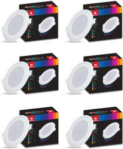 HAVELLS Luna 6W Downlight Colour Amber High Voltage Protection Upto 4KV ...