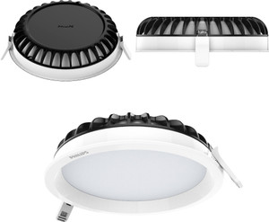 PHILIPS Philips 15W Round Green Perform sleek Led Light Downlighter ...
