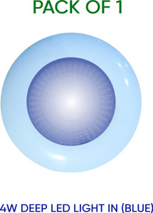 AP Source 4 WATT DEEP LED CONCEALED LIGHT IN (BLUE) PACK OF 1 Recessed ...