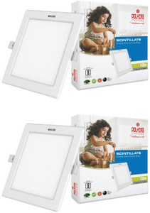 Polycab 12W LED Panel Light Scintillate Edge Slim Ceiling Light Ceiling ...