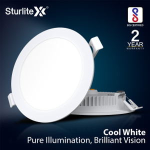 Sturlite Nyce 6W Round LED Junction Box Downlight| Pink Light - (Pack ...