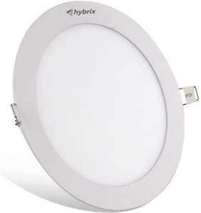 Hybrix LED Ultra Slim Ceiling Panel Light (12 Watt) Down Light, Cool ...