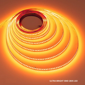 Hybrix 2835 Ultra Bright LED False Ceiling Cove Light (05 Mtr) Orange ...