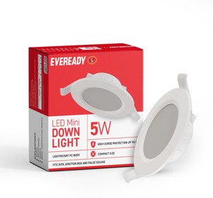 EVEREADY 5W LED Down|Cool|2 Year Warranty Ceiling Light Ceiling Lamp ...