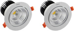 Hybrix LED COB Adjustable Spot Light (9 WATT) Down Light, Aluminum Body ...