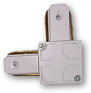 OTSLights Track Lights Corner Connector for 2-Wire Lighting (White, L ...