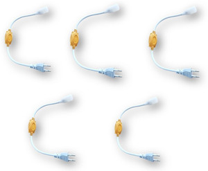 OTSLights OTS LIGHTS 220V AC Pin Connector/Adapter/Cable for Rope Light ...