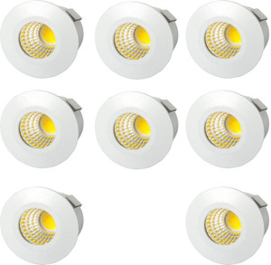 GALAXY LED 3 Watt COB Spot Ceiling/wooden Light, Color of LED Warm ...