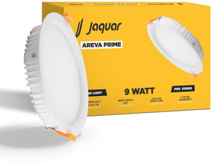 Jaquar 9W Areva Prime Round Downlight | Neutral White Sleek Backlit ...