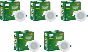 PHILIPS Starfit 7 watt Concealed JB LED downlighter (Cool Day,Pack of 5 ...
