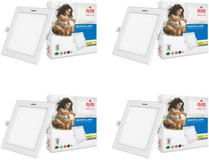 Polycab 12W LED Panel Light Scintillate Edge Slim Ceiling Light Ceiling ...