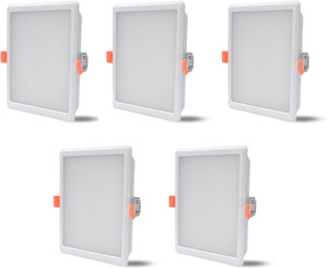 D'Mak D’Mak 15 Watt Square PC LED Conceal Panel Ceiling Light Ceiling ...