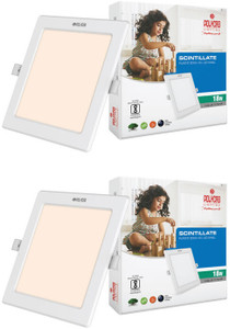 Polycab 18W LED Panel Light Scintillate Edge Slim Ceiling Light Ceiling ...