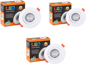 Glowing Night Ceiling Light | LED Surface Downlighter | 7 watt Round ...
