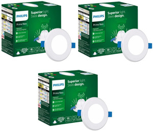 PHILIPS Prime Neo 3-watt Concealed JB LED downlighter, Cool Day Light ...