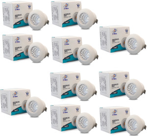 D'Mak 1 Watt LED COB/Spot Light/Button Light (Blue) Round Driver ...