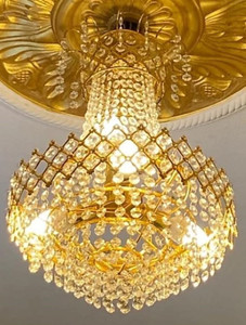 Prmoagen Crystal Big Size Jhumar Light For Living Room/Hall/Bed Room ...