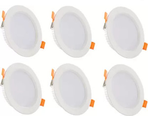 Nightstar 10-Watt LED Ceiling Conceal Panel Down Light White Round Pack ...